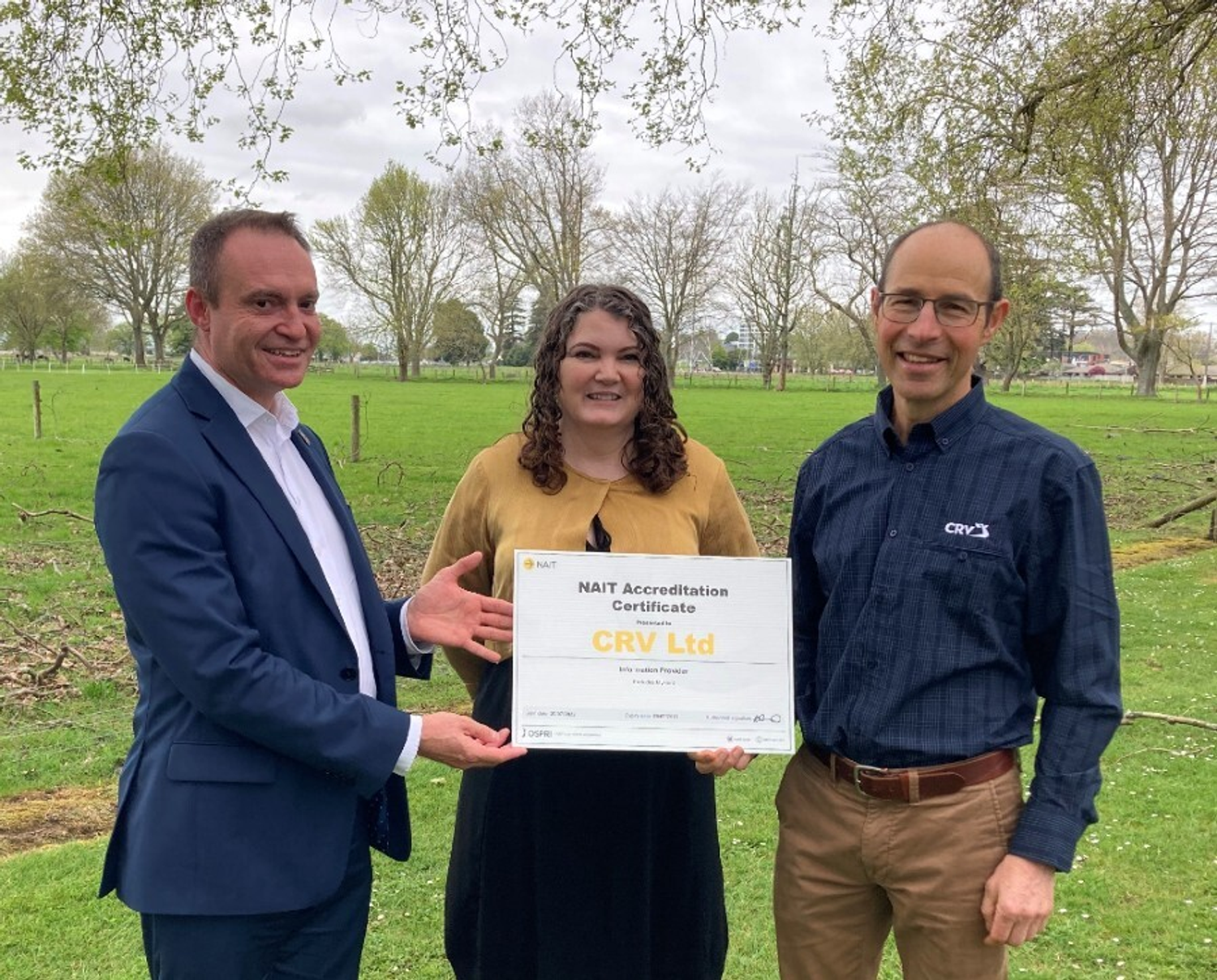CRV’s industry-first NAIT accreditation good news for dairy farmers - CRV